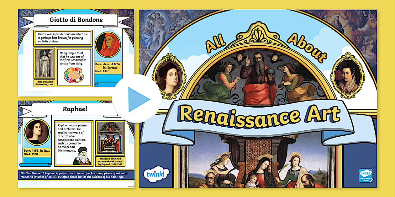 KS1 All About Renaissance Art PowerPoint (teacher made)