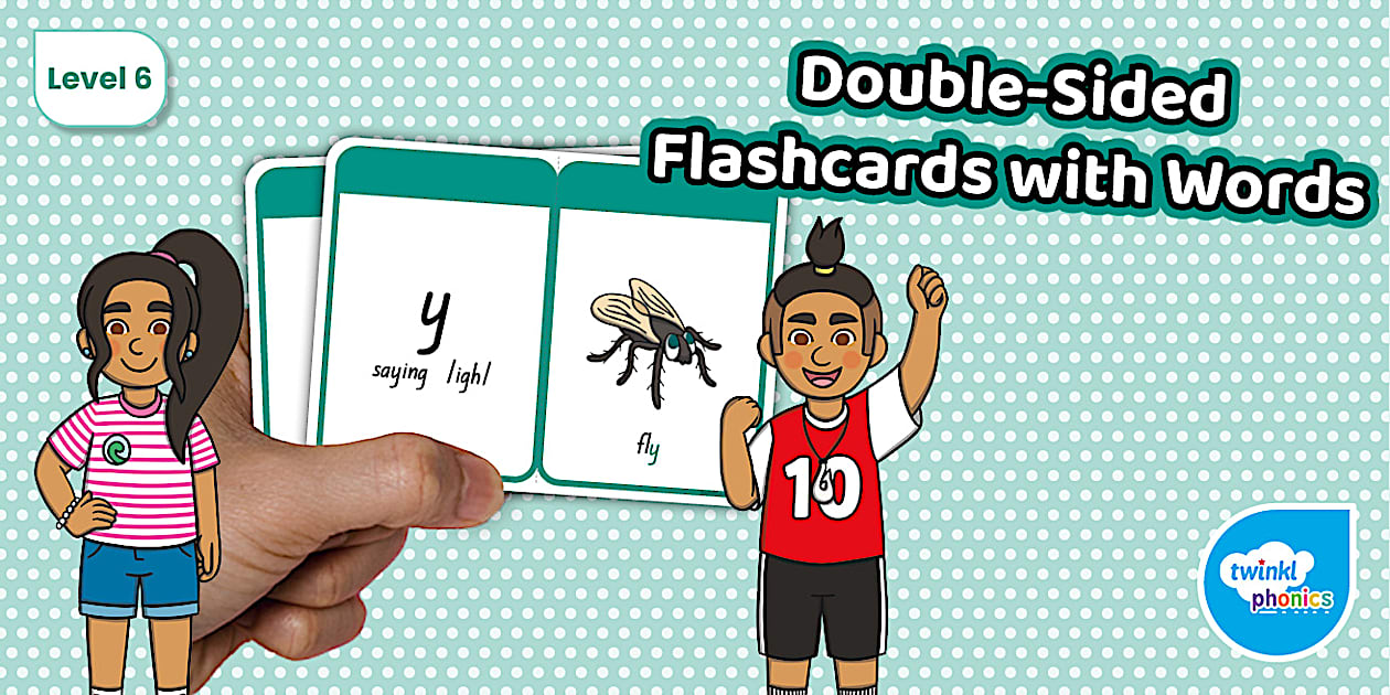 Level 6: Double-Sided Flashcards with Words