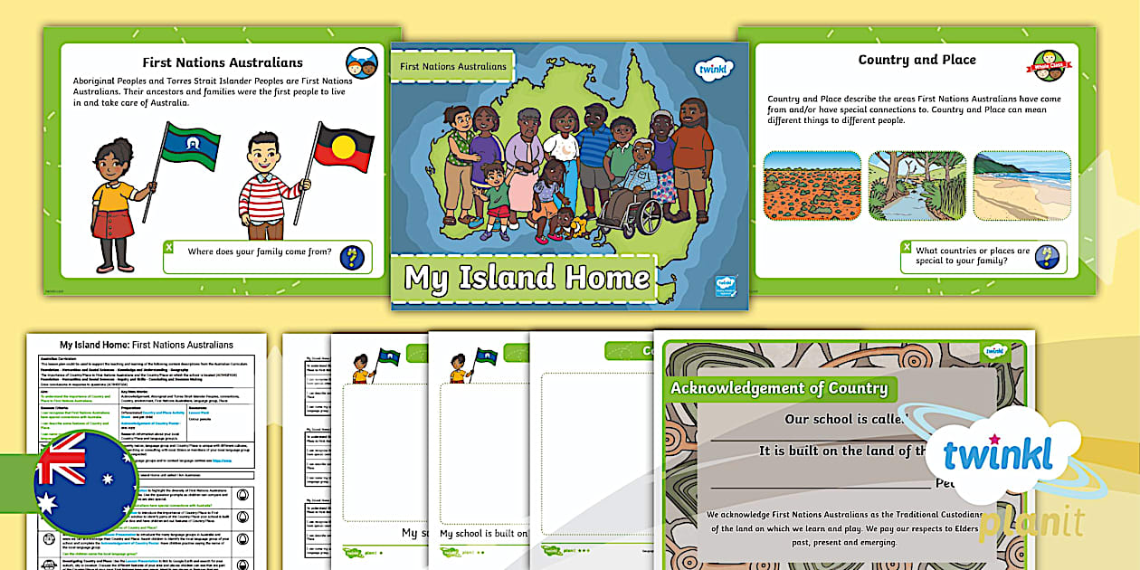 Foundation HASS My Island Home First Nations Australians