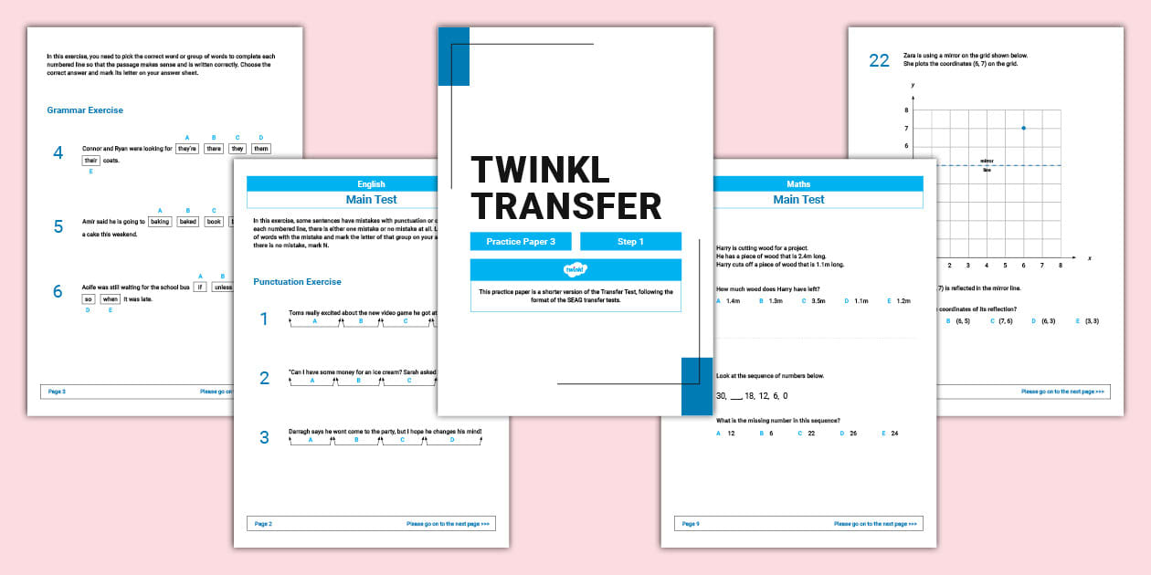 Transfer Test Step 1 Practice Paper 3 (teacher made)