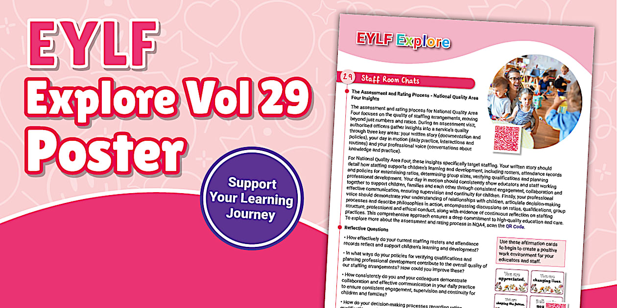 EYLF Explore Vol 29