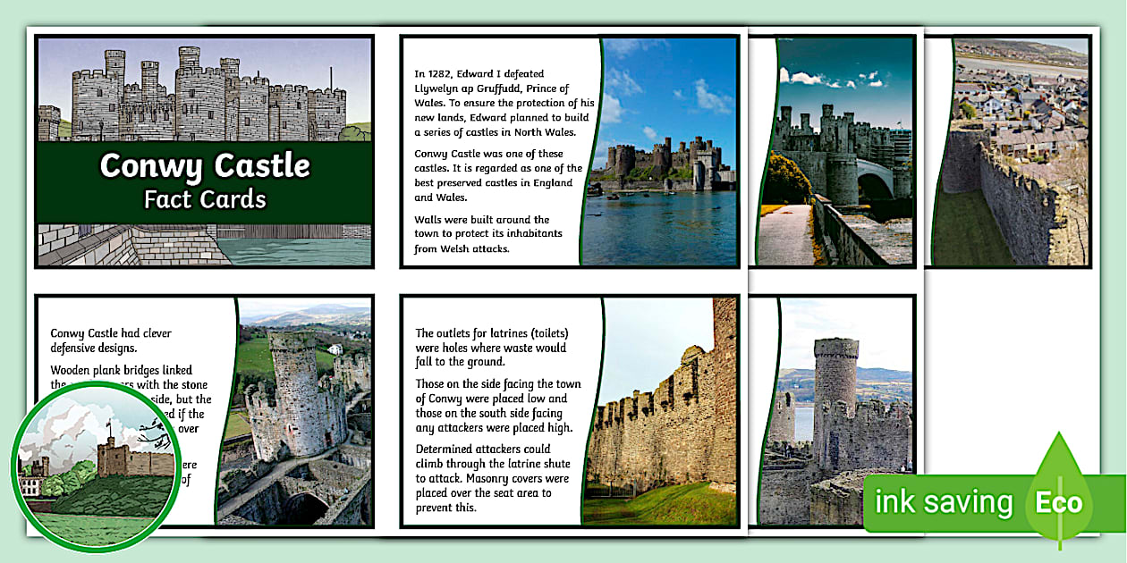 Conwy Castle: Fact Cards