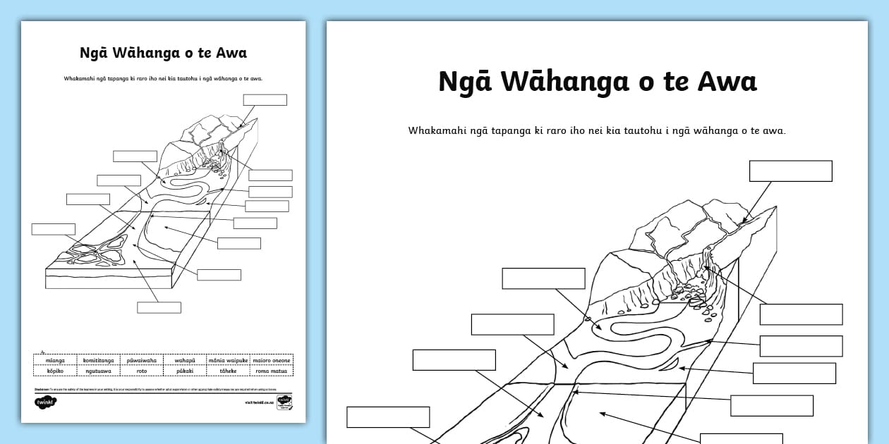 Ngā Wāhanga o te Awa (Teacher-Made) - Twinkl