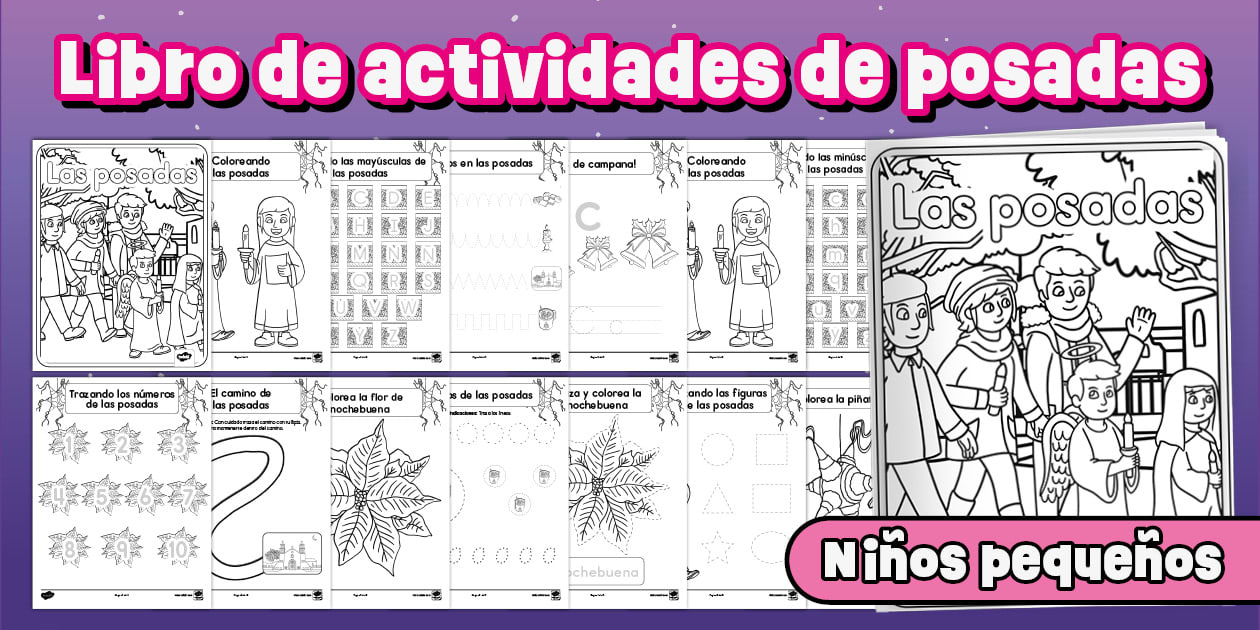 Libro de actividades de posadas