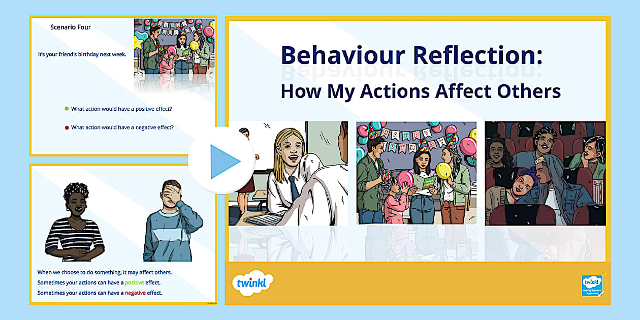 Older Learners: Behaviour Reflections - How My Actions Affect Others