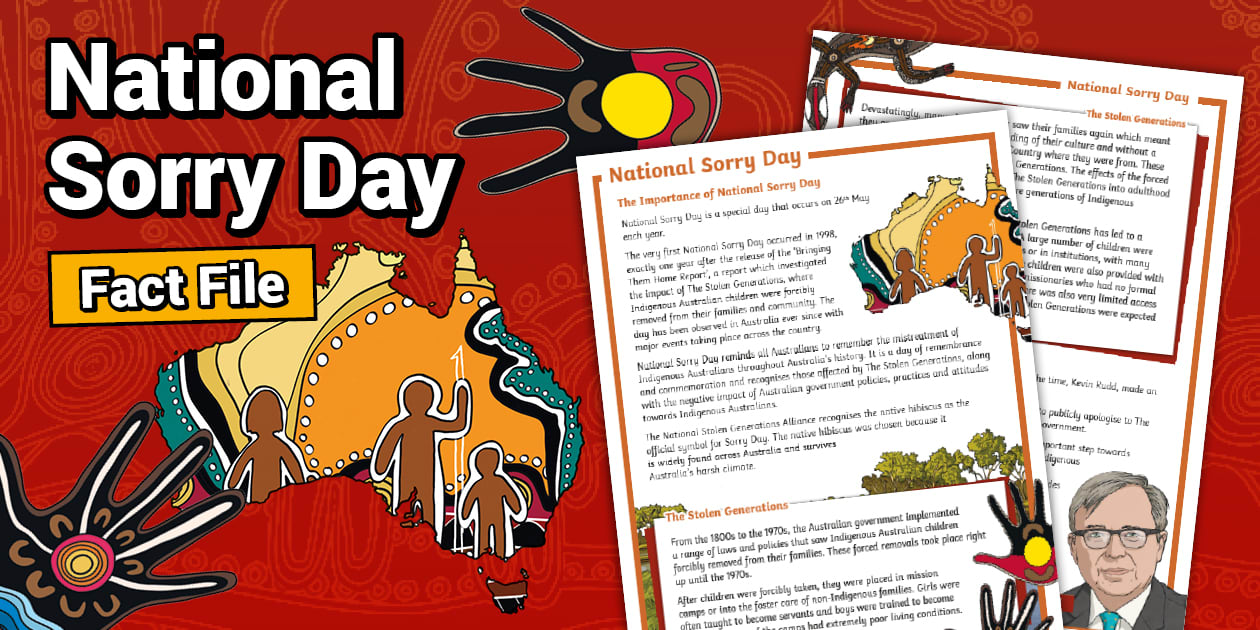 National Sorry Day Fact File | Twinkl Resources