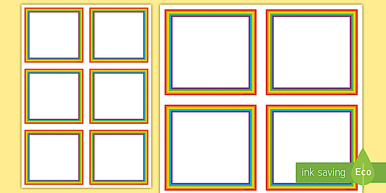 Personalised Labels for School | Rainbow-Themed Labels