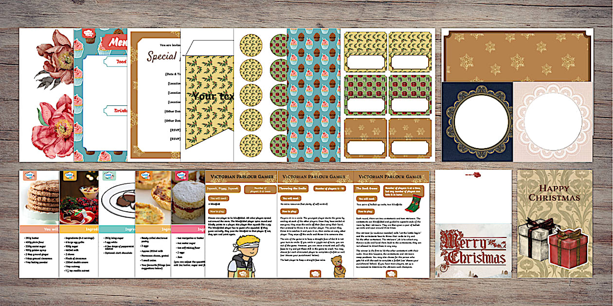 Victorian Christmas Tea Party Pack | Twinkl Party - Twinkl