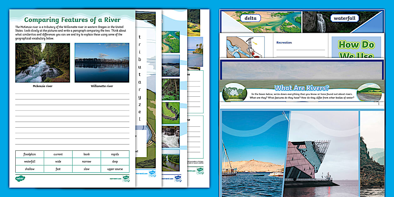 World Rivers Day Activities: Activity Pack (teacher made)