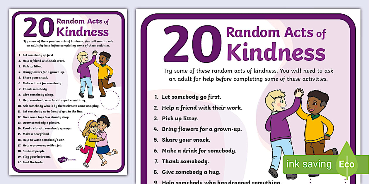 World Kindness Day Poster | Primary Resource - Twinkl