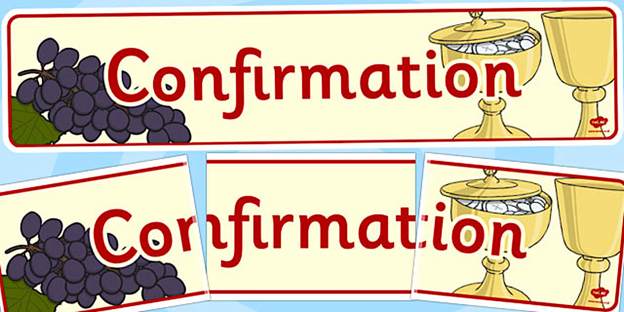 Cursive Confirmation Display Banner (teacher made) - Twinkl