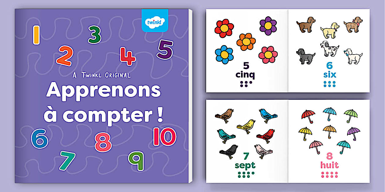 Ebook - Apprenons à compter