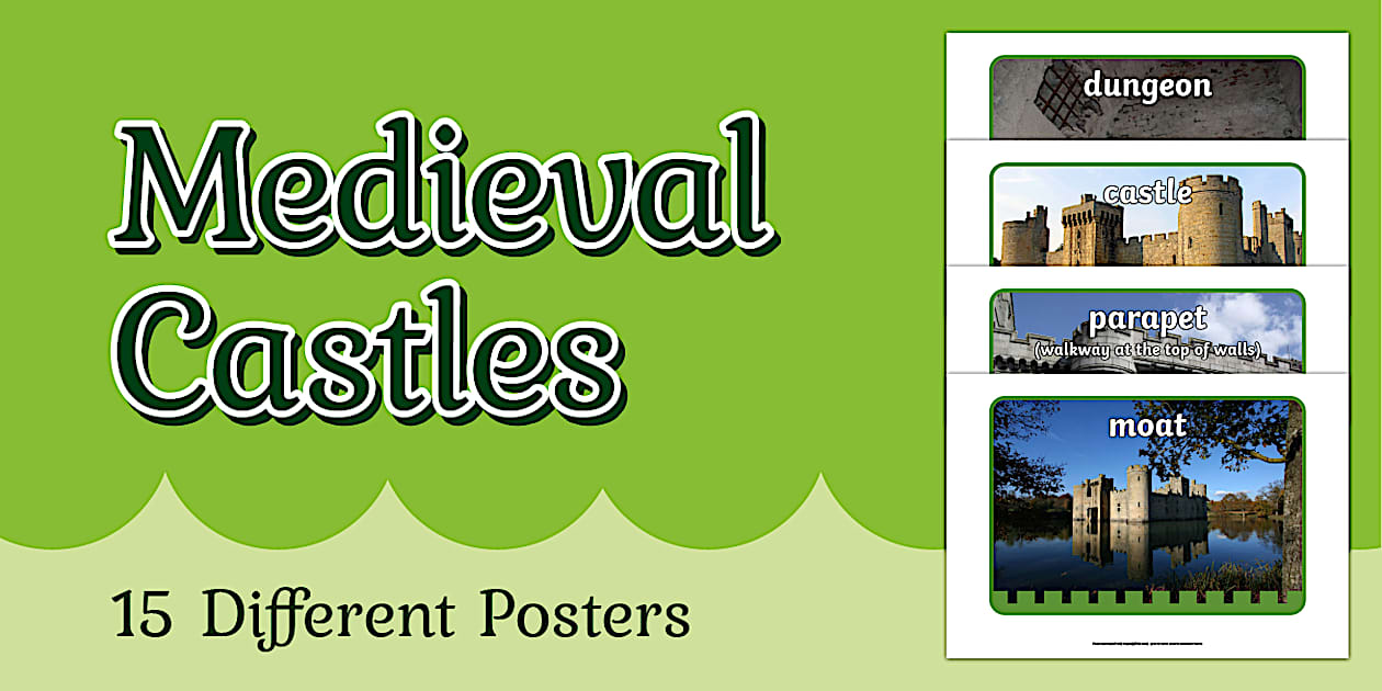 Intermediate Phase History – Medieval Castles - Posters