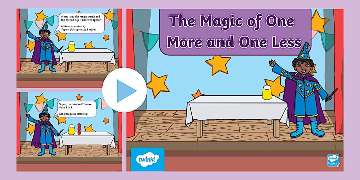 👉 The Magic of One More and One Less PowerPoint | Twinkl