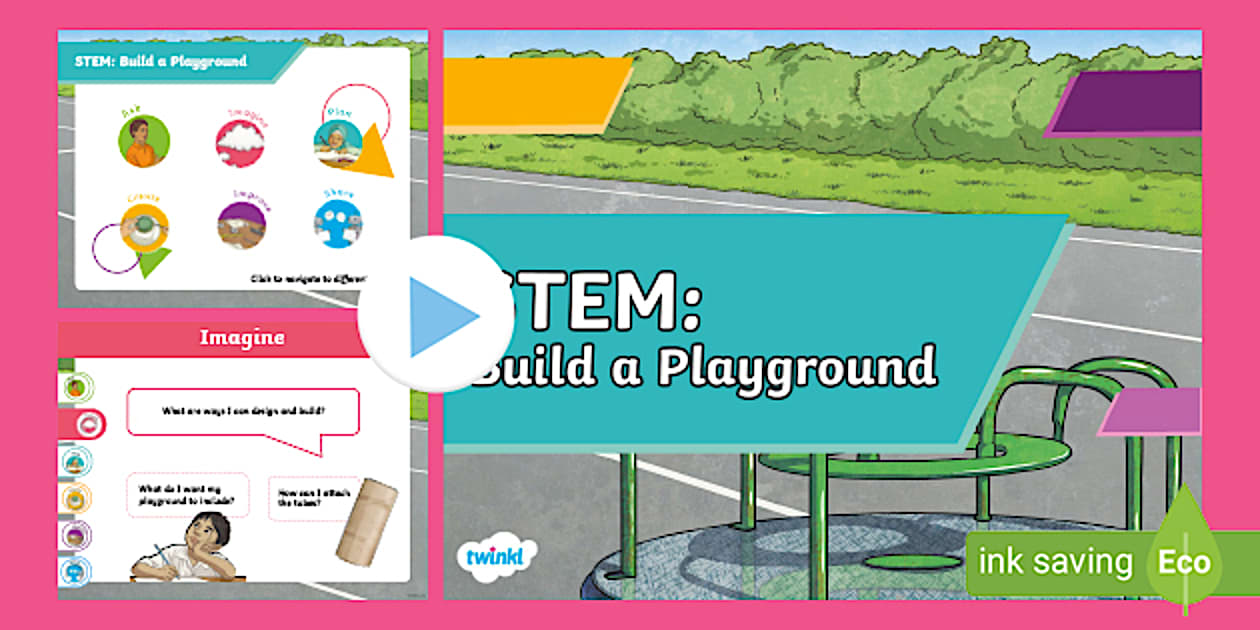 STEM: Build a Playground (teacher made) - Twinkl