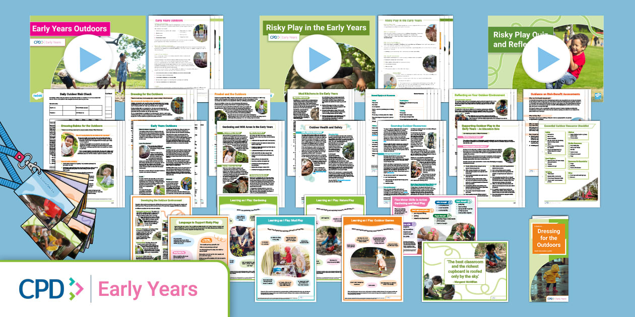 Early Years Outdoors (Resource Pack) | Early Years CPD