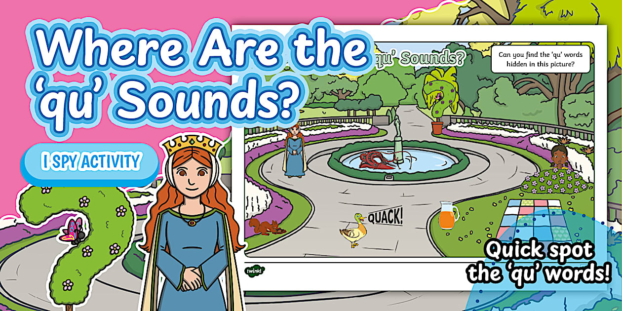 Where Are the 'qu' Sounds? I Spy Activity