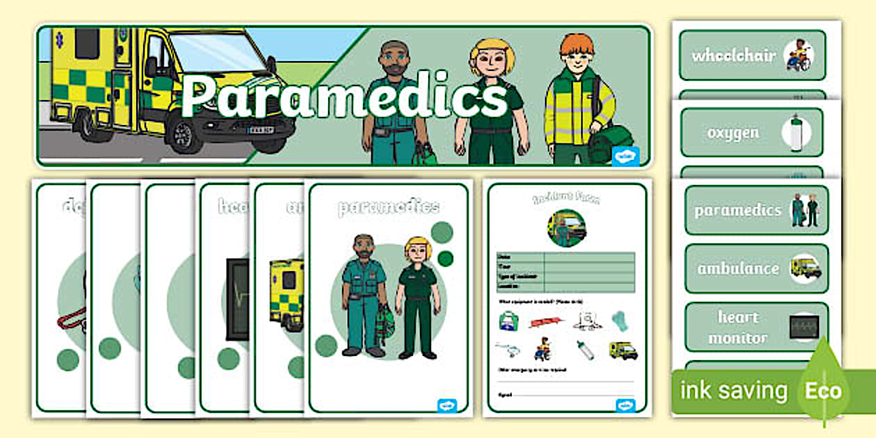 Paramedics Role Play Pack - Paramedics Role Play, paramedic, paramedic