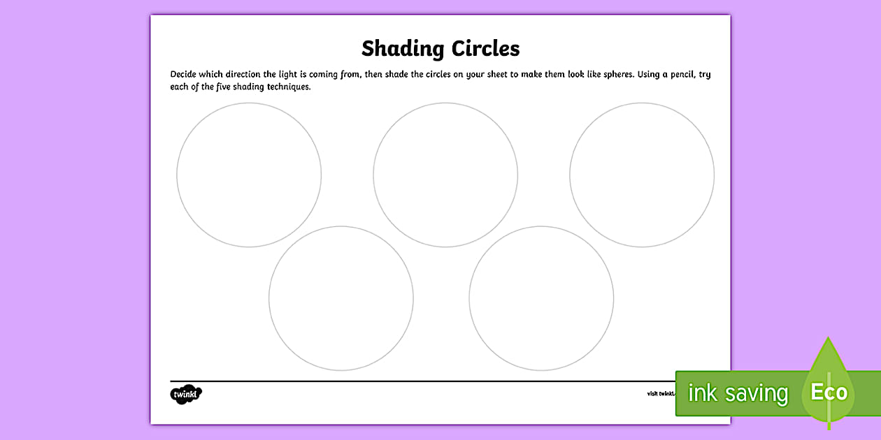 Pencil Shading Activity - Art Resources (teacher made)