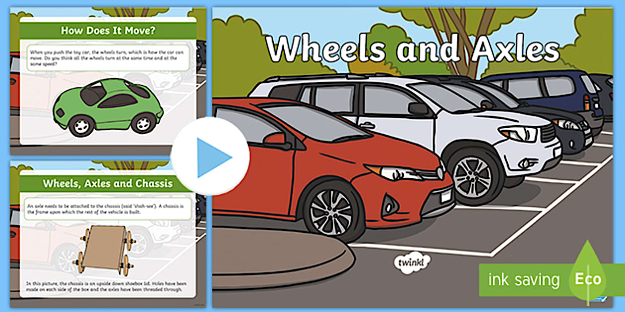KS1 Wheels and Axles PowerPoint - Twinkl