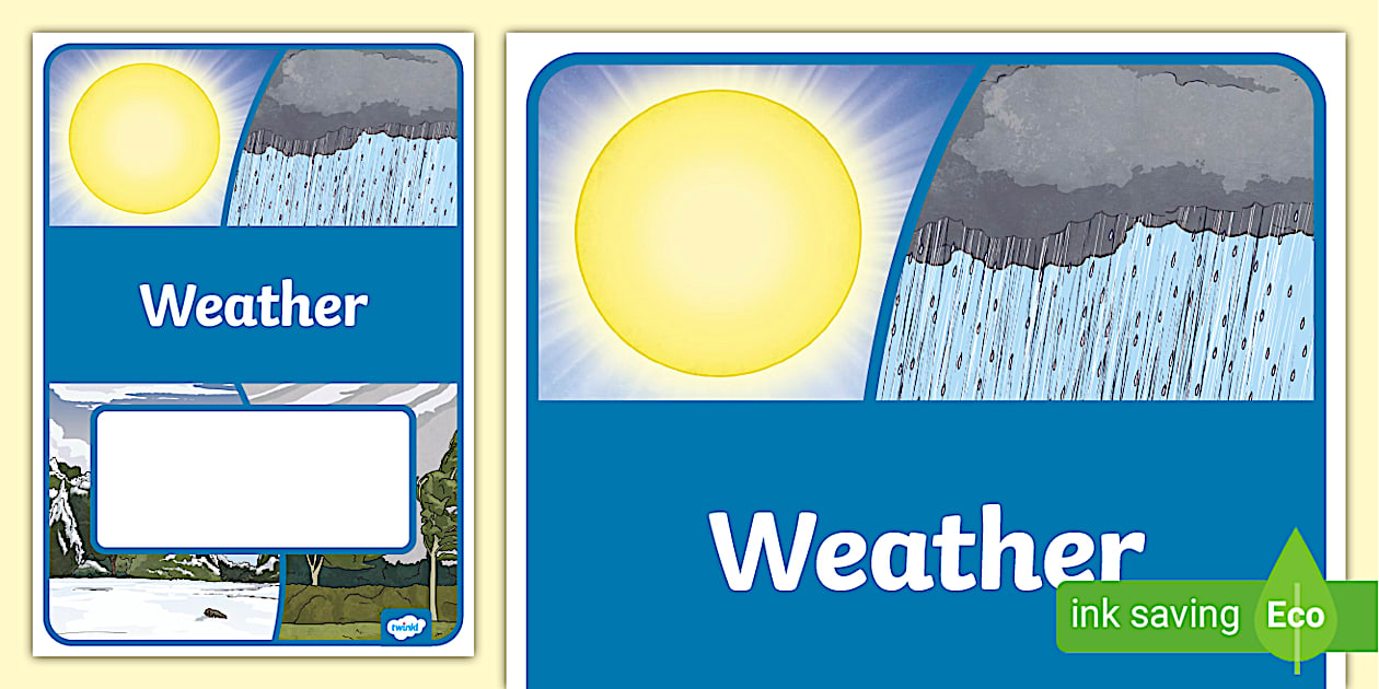Weather Cover Page