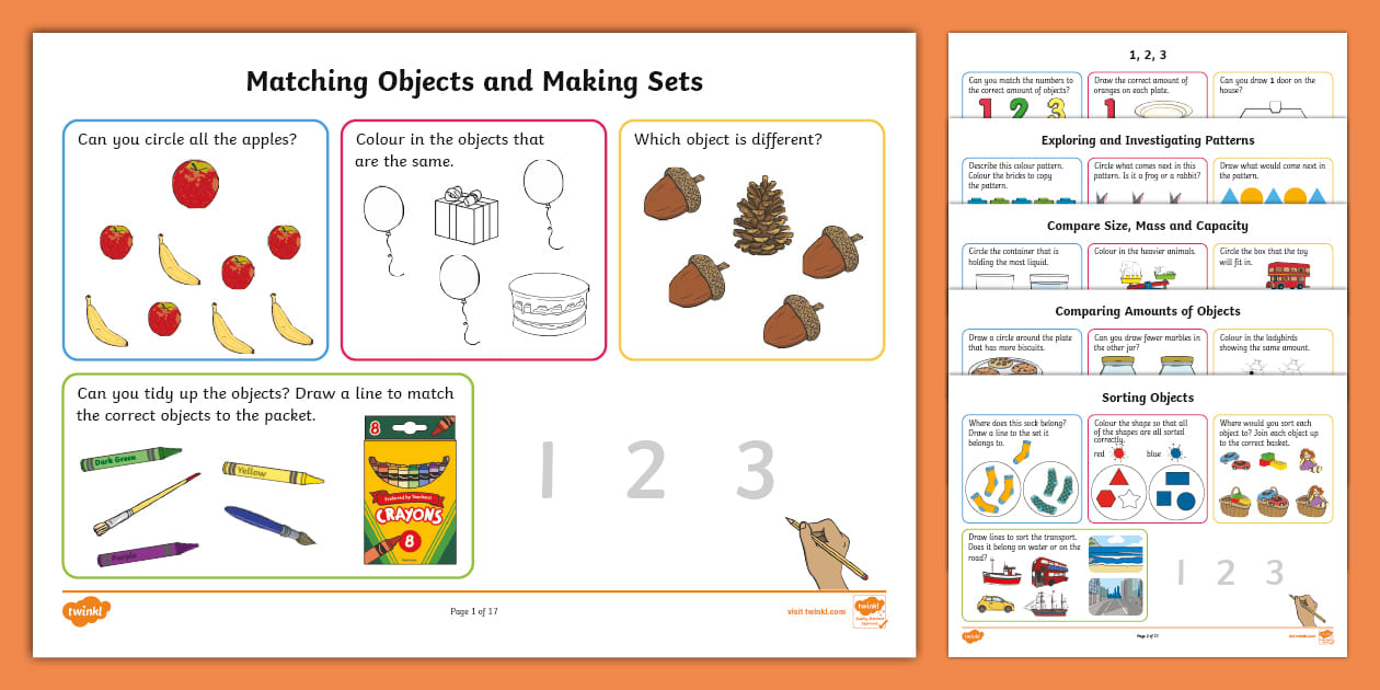 👉 EYFS Autumn Term Activity Mats | Supporting White Rose Maths