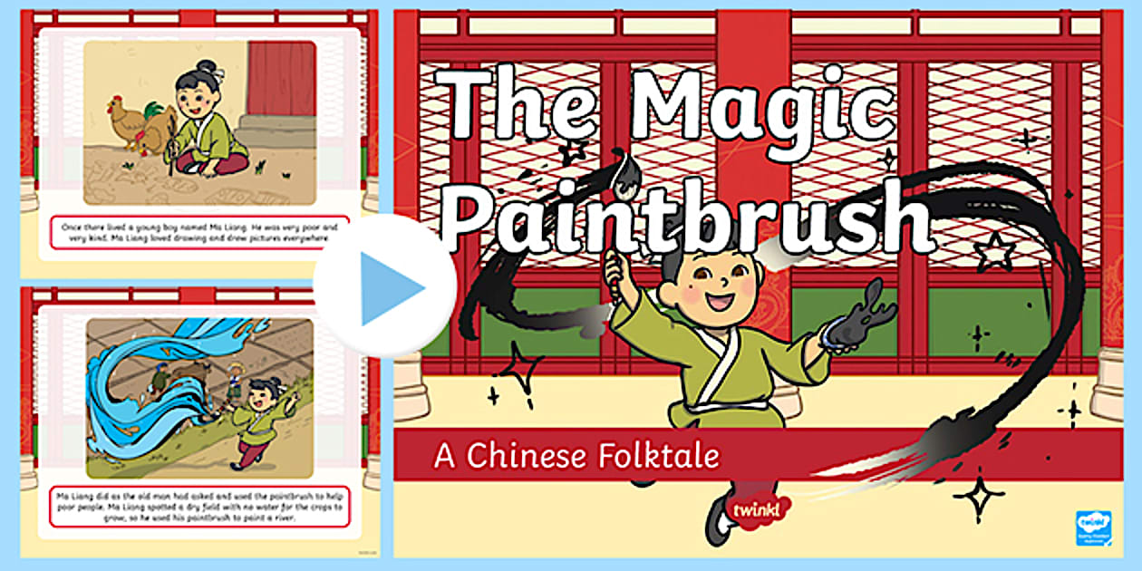 The Magic Paintbrush PowerPoint | Primary Teaching Resources