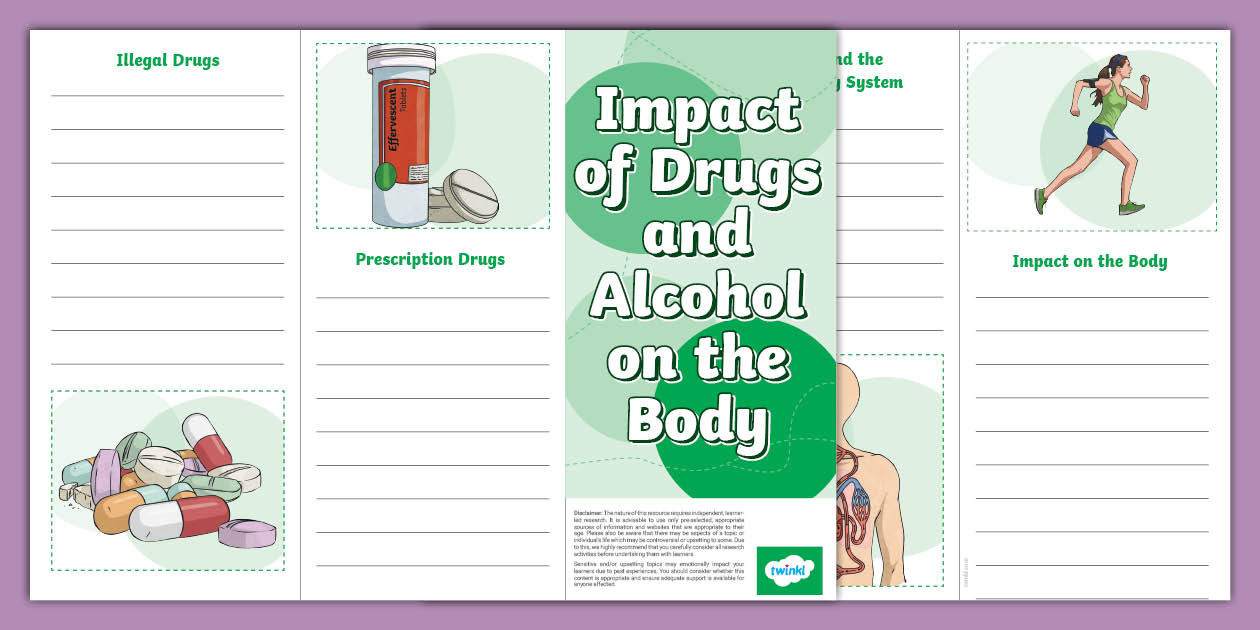 Impact of Drugs and Alcohol on the Body Leaflet Template