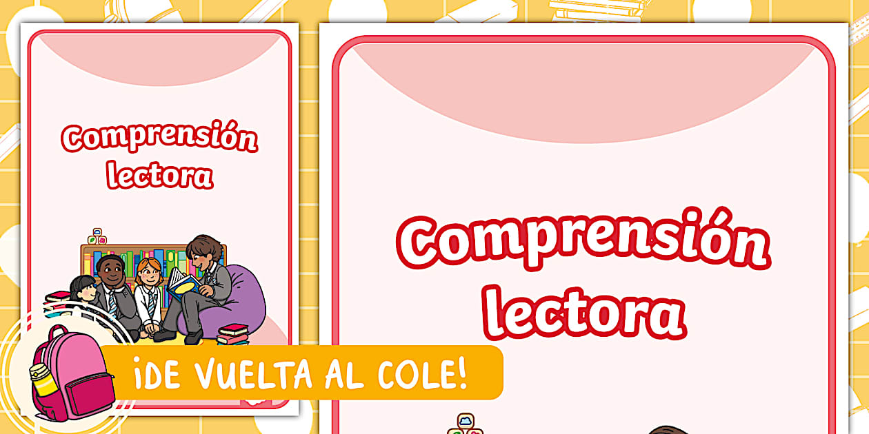 FREE! - Carátula de comprensión lectora | Twinkl - Twinkl