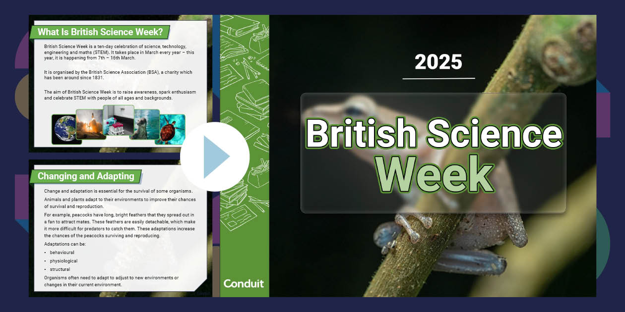 Introduction to British Science Week 2025: PowerPoint
