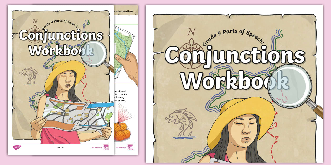 Grade 9 Parts of Speech: Conjunctions Workbook - Twinkl