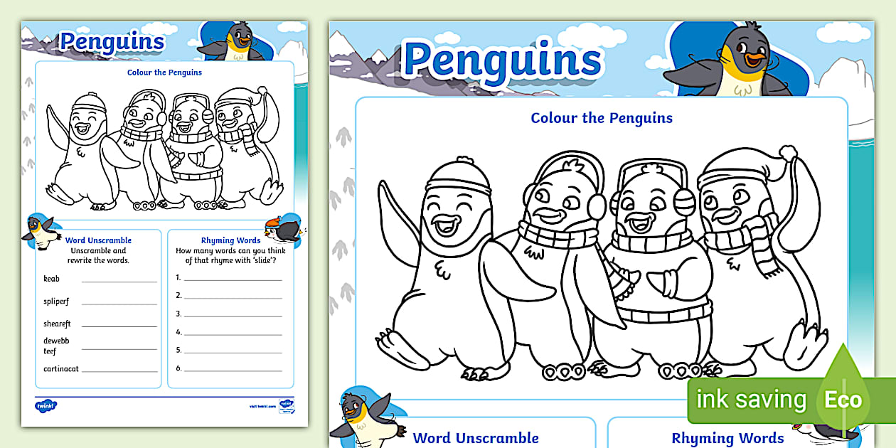 Penguin Boredom Buster (teacher made) - Twinkl