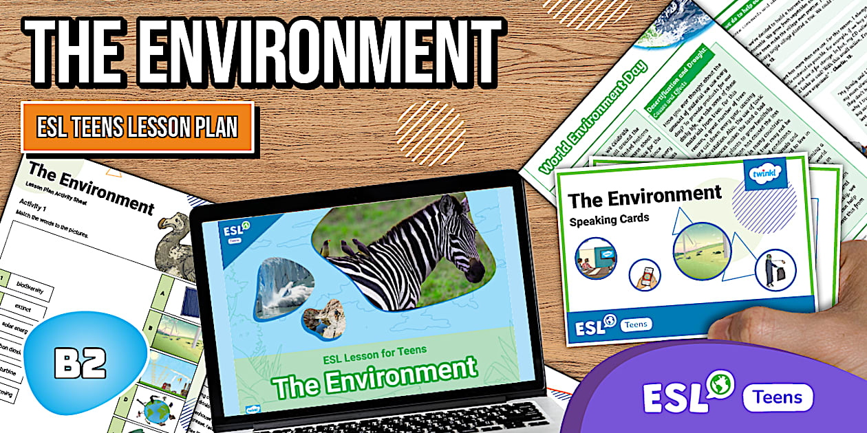 ESL Lesson Plan on the Environment