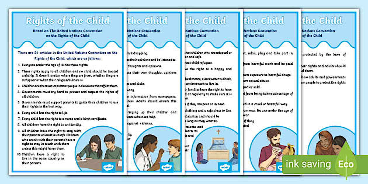 KS2 Children's Rights Posters (teacher made) - Twinkl