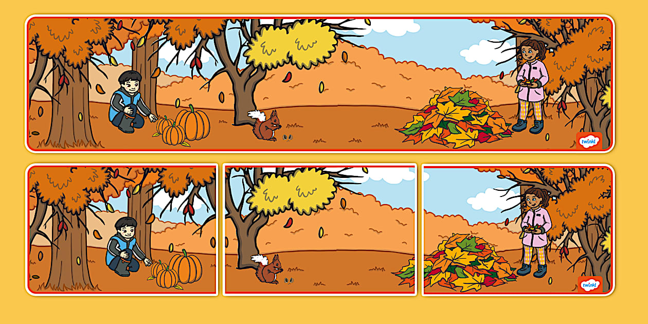 Autumn Editable Banner (teacher made) - Twinkl
