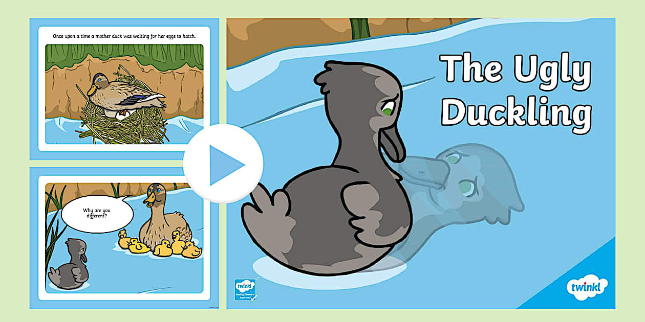The Ugly Duckling PowerPoint - Stories and Nursery Rhymes