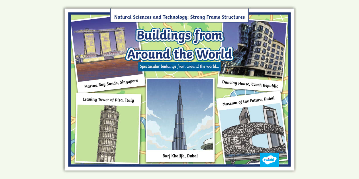 Gr 4: NS/Tech: Buildings from around the world - Twinkl
