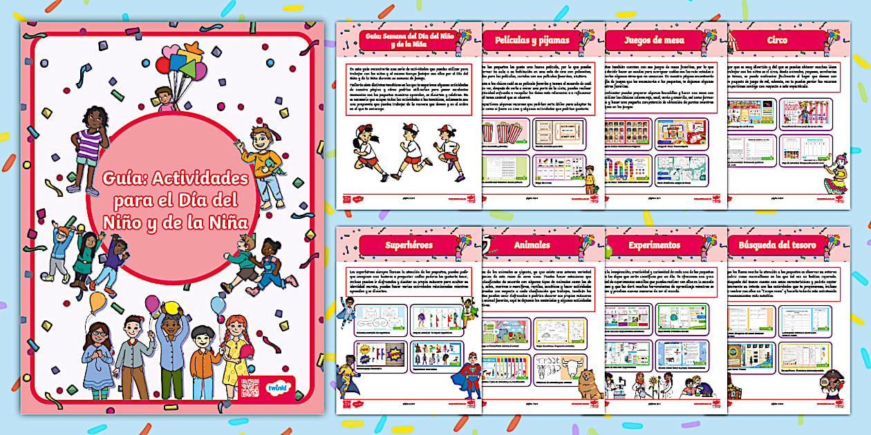 Guía: Semana del Día del Niño y de la Niña