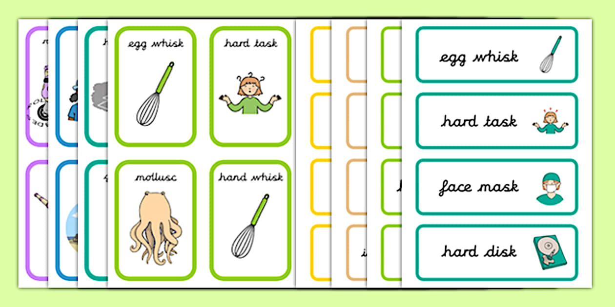 Pack Word SC/SK Cards