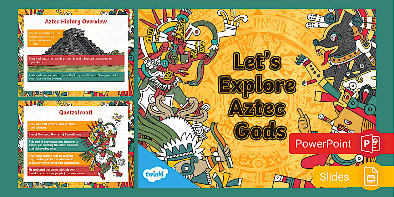 Let’s Explore Aztec Gods PowerPoint & Google Slides