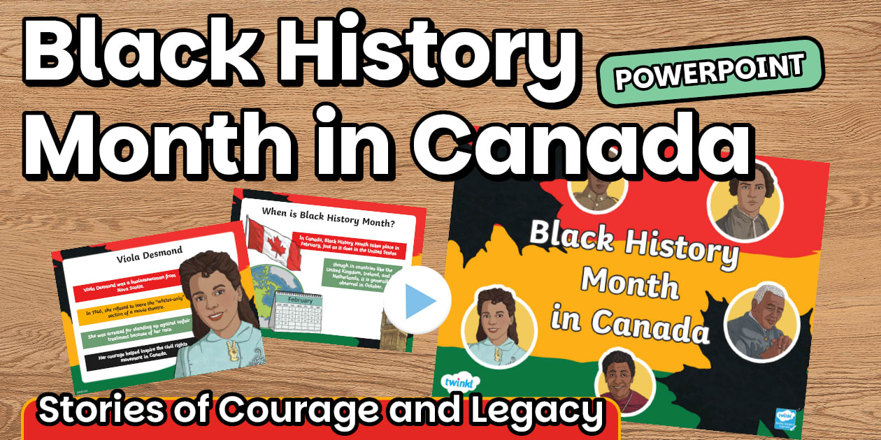 Black History Month in Canada PowerPoint