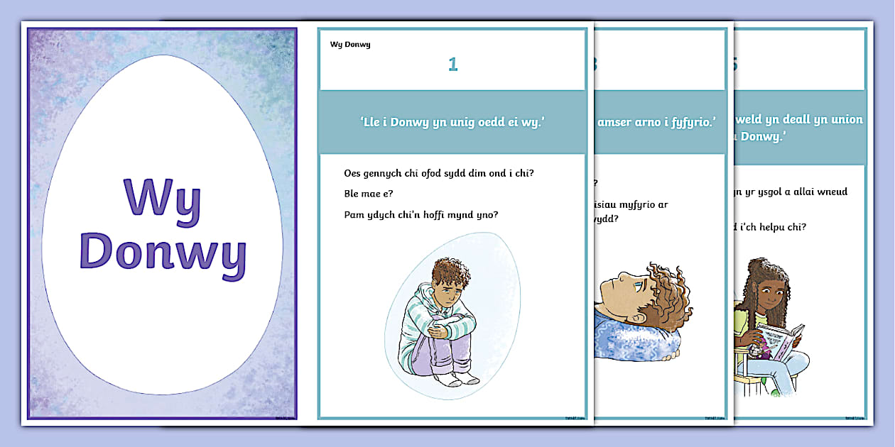 Wy Donwy: Cardiau Trafod (teacher made) - Twinkl