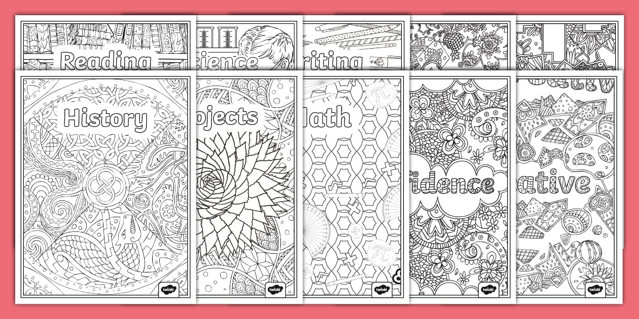 Mindfulness Portfolio/Binder Covers