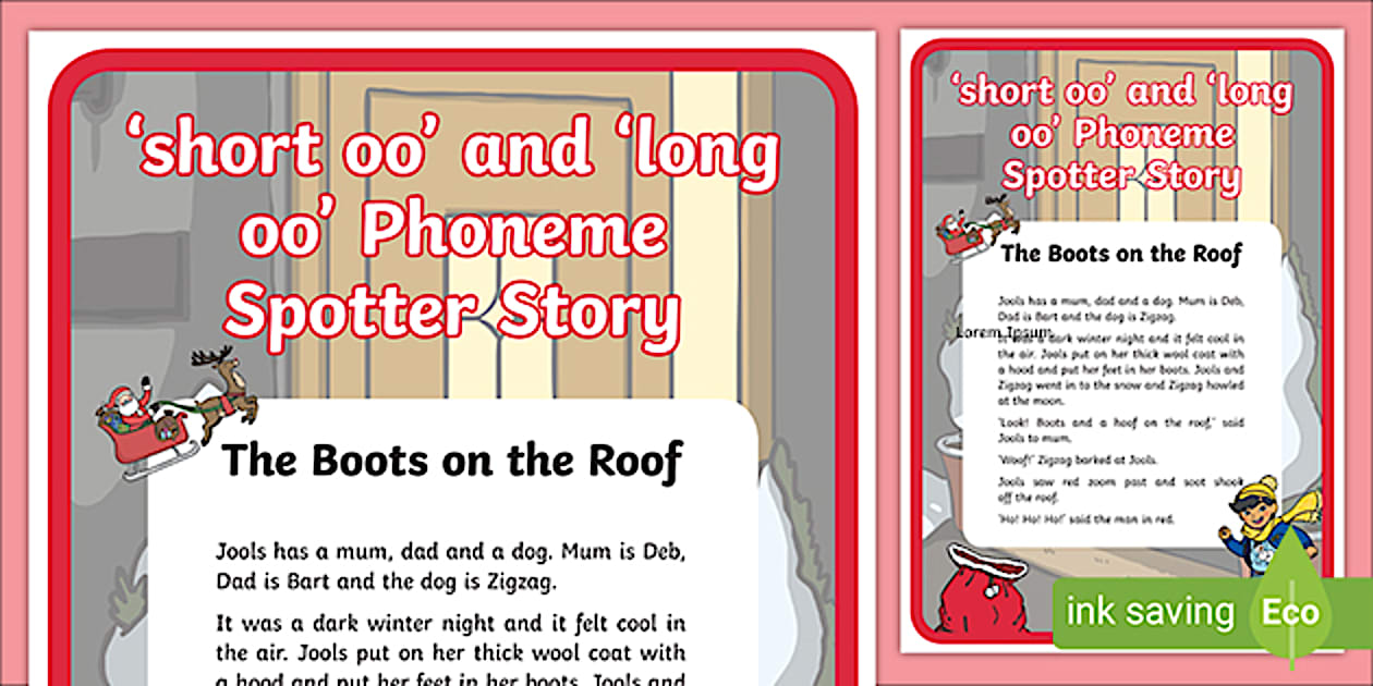 Book With oo Words - Primary Resources (teacher made)