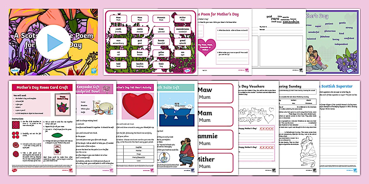 Mother’s Day Resource Pack (Teacher-Made) - Twinkl