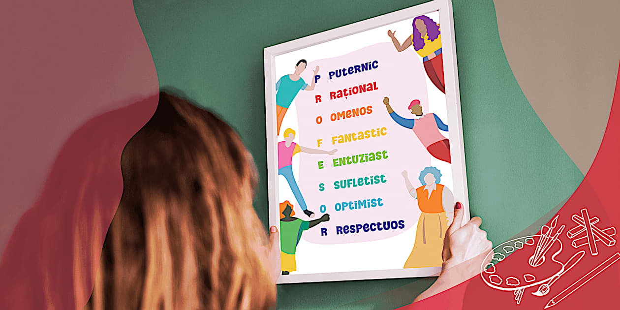 Profesor – Acrostih Galeria de Artă (teacher made)