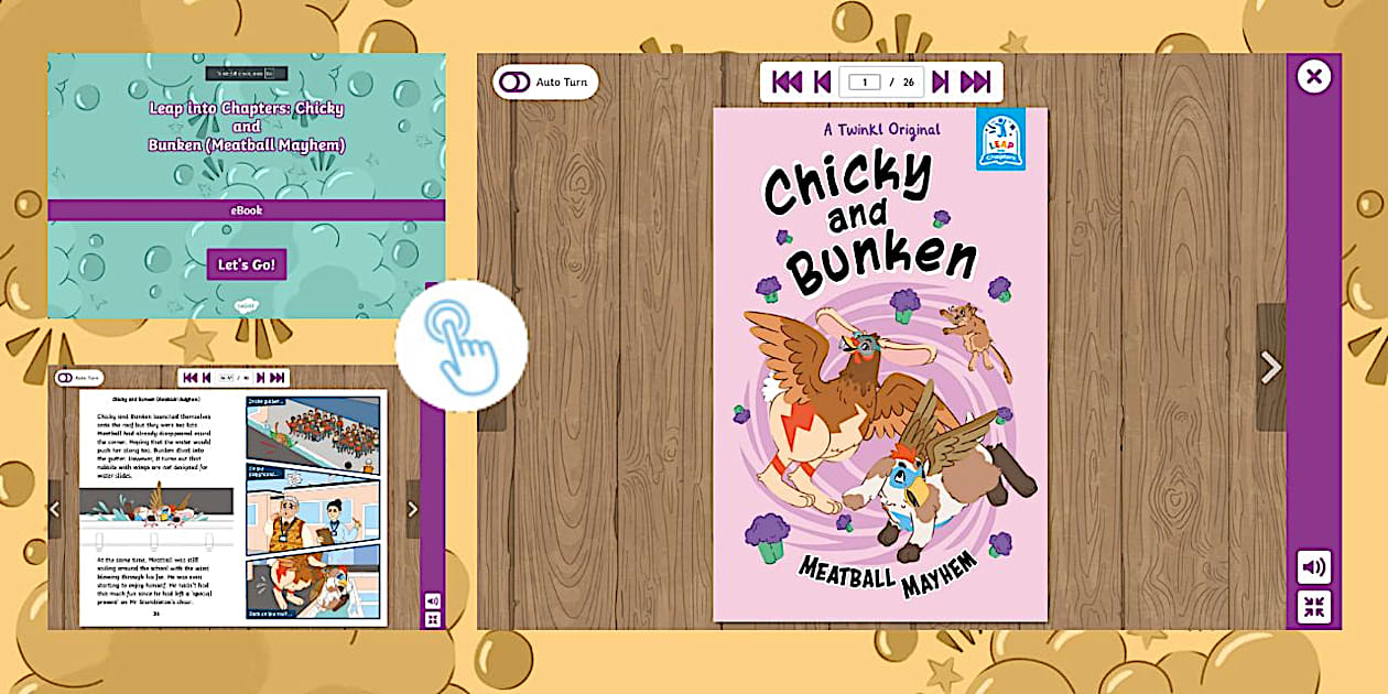 Chicky and Bunken (Meatball Mayhem) - Read Online