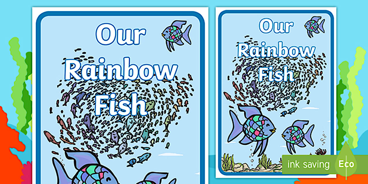 Our Rainbow Fish Display Poster to Support Teaching on The Rainbow Fish