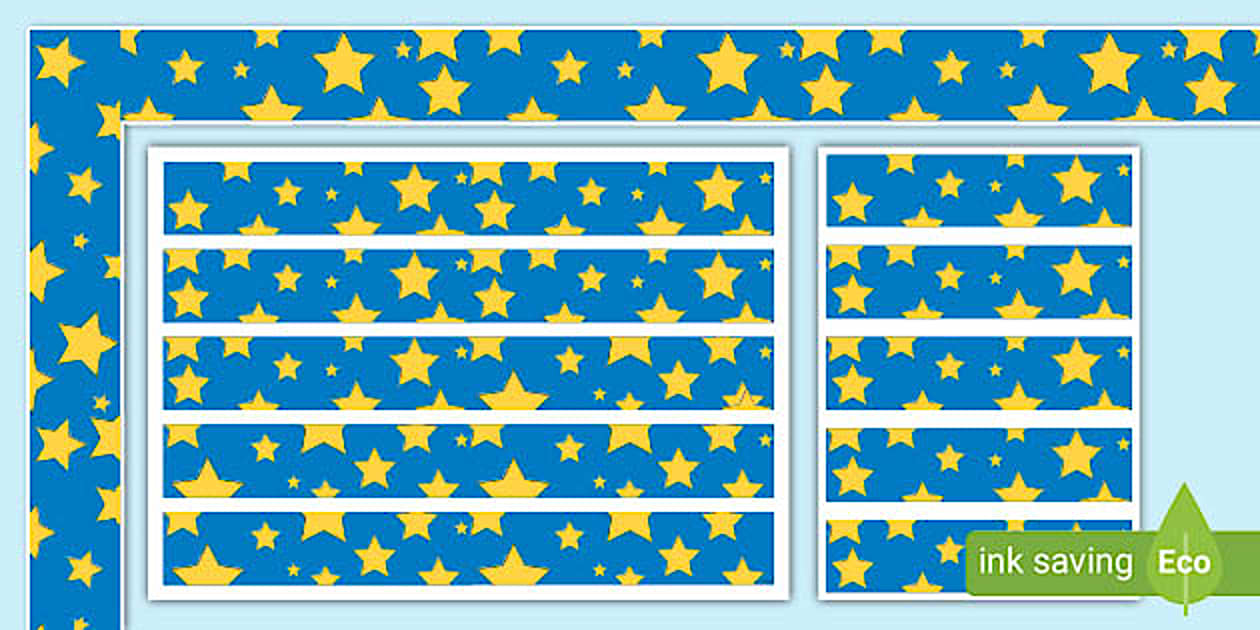 👉 Star Display Borders - Twinkl