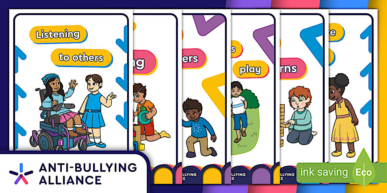 FREE! - Anti-Bullying Week: Display Posters [Ages 3-5]